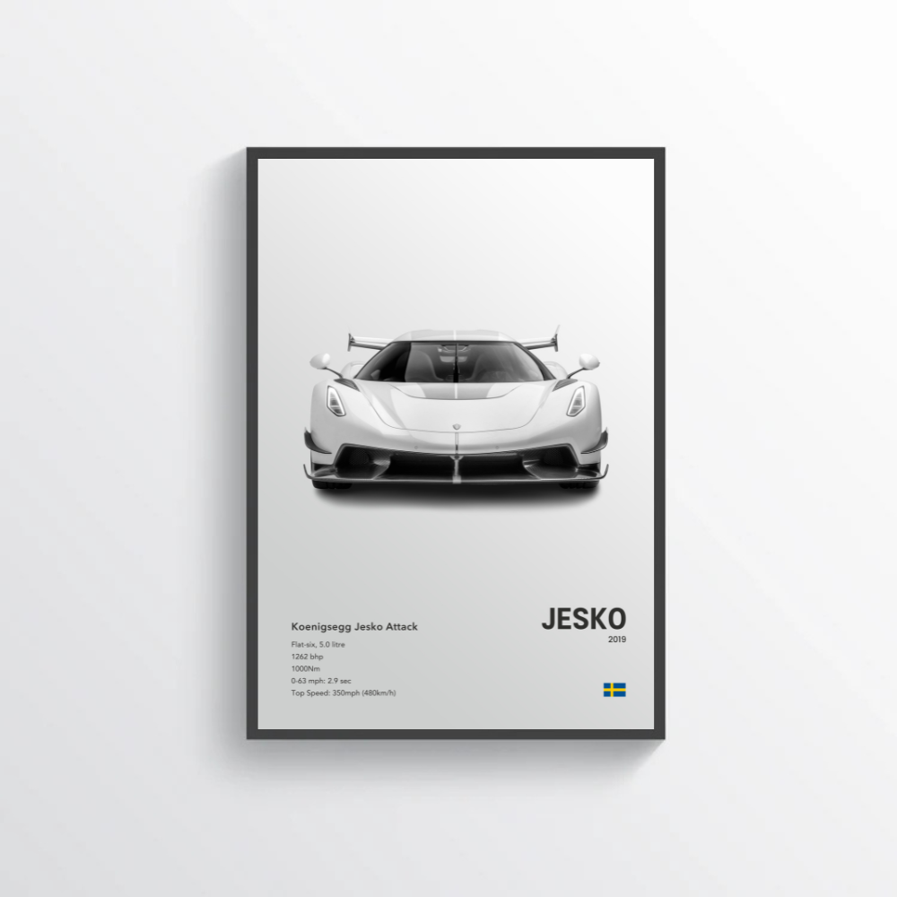Koenigsegg Jesko – car-artistry